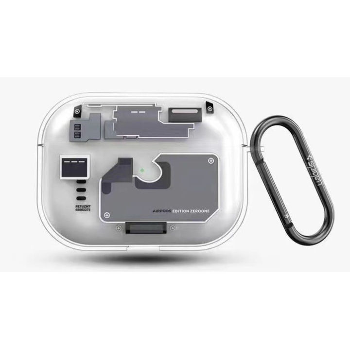 Minimalist See-through Tech Transparent Silicone Airpod Case for ...