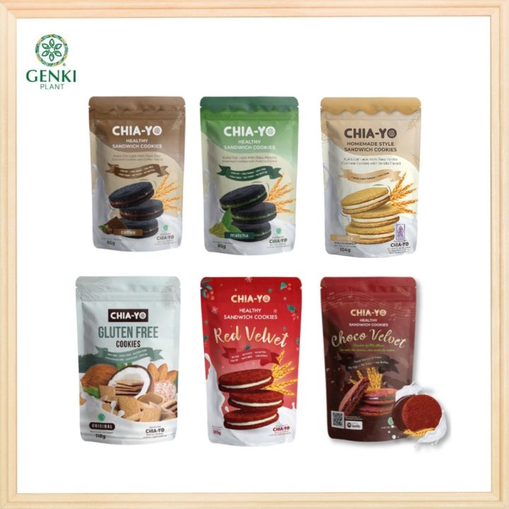 Chia-Yo Healthy Sandwich Cookies | Lazada Indonesia