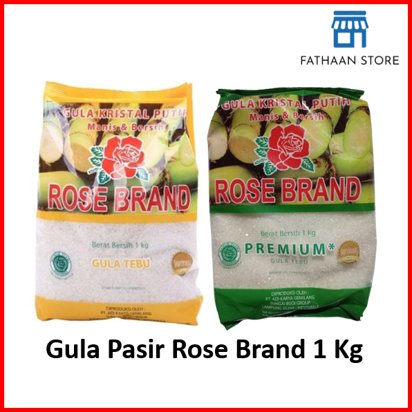 Gula Pasir ROSE BRAND Gula Tebu Premium 1 Kg | Lazada Indonesia