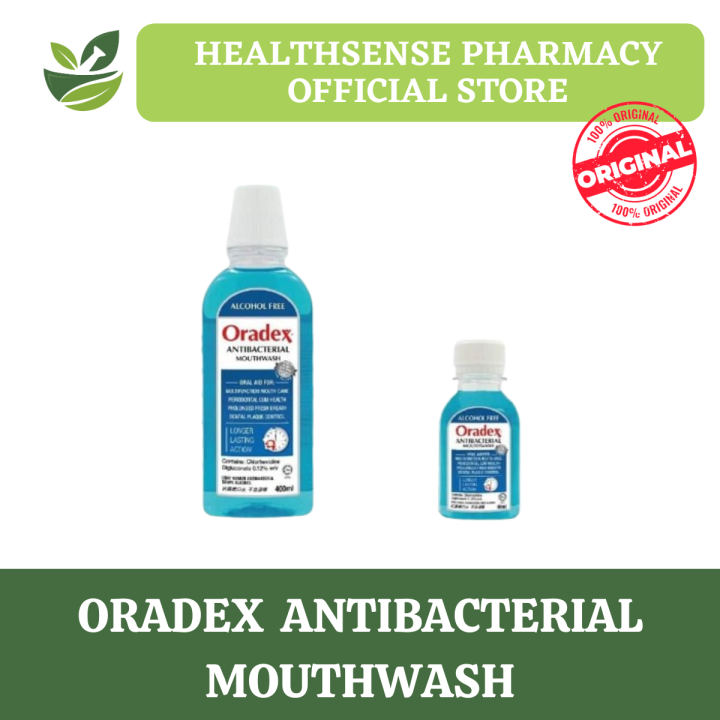ORADEX ANTIBACTERIAL MOUTHWASH | Lazada