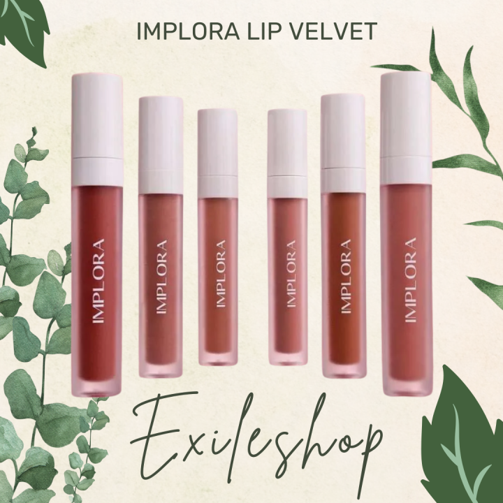 Implora Lip Velvet | Lazada Indonesia