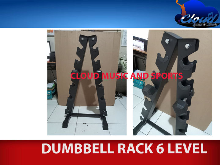 Dumbbell Rack / Hex Dumbbell Tree rack / Weights rack 6 Level | Lazada PH