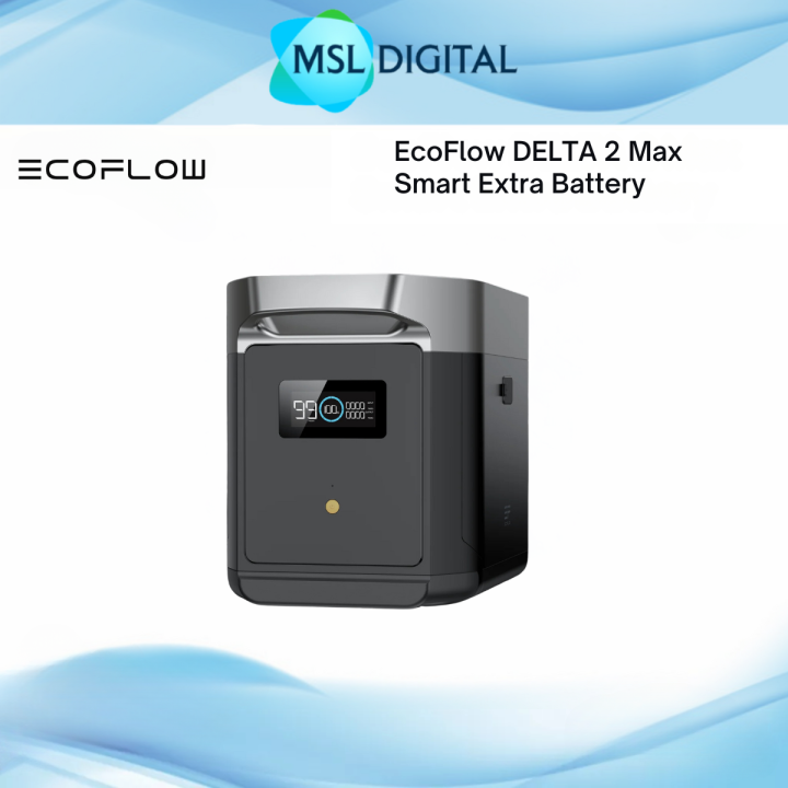 EcoFlow DELTA 2 Max Smart Extra Battery (Delta 2 Max EB) DELTA2MAXEB ...