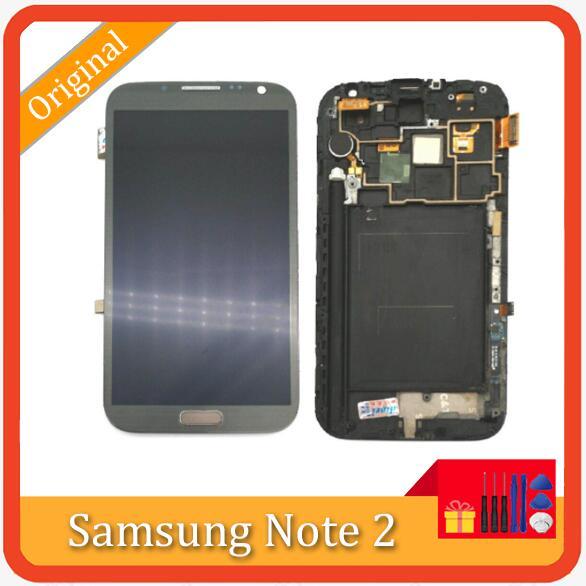 Super AMOLED LCD Display For Samsung Galaxy Note 2 N7100 LCD Display ...