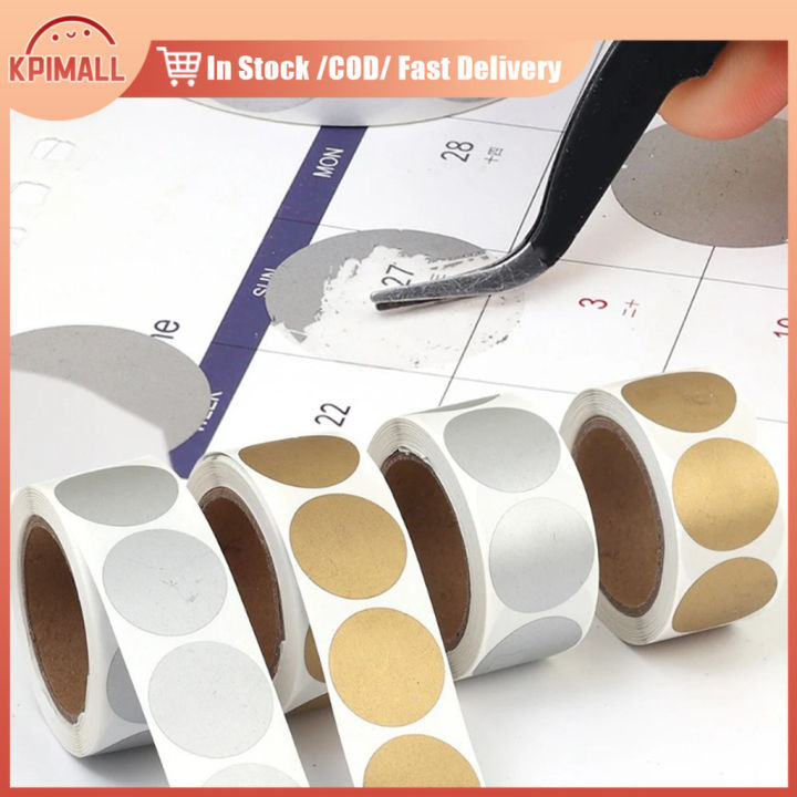 Retail Scratch Sticker for Scratch Card for Games 300pcs 1000pcs Self ...