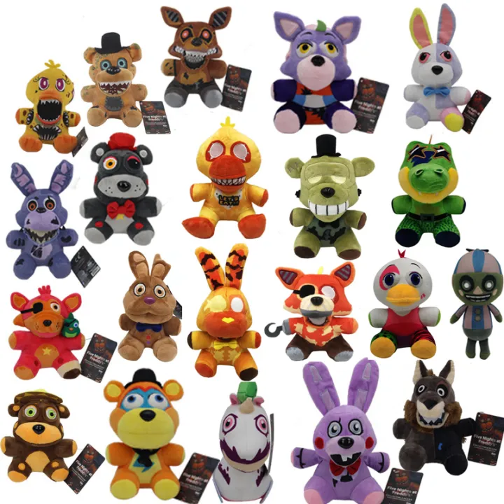 21 Styles New Style FNAF Plush Toys Cute Five Nights at Freddy's Animal ...