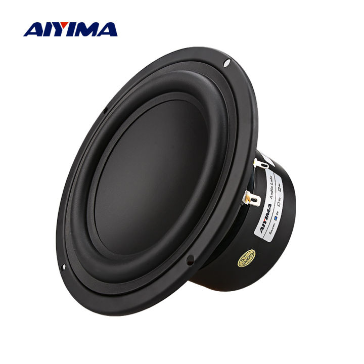 AIYIMA 1Pcs 5.25 Inch 4/8 Ohm 40W Subwoofer Woofer Speaker Strong Bass Home Theater For ...