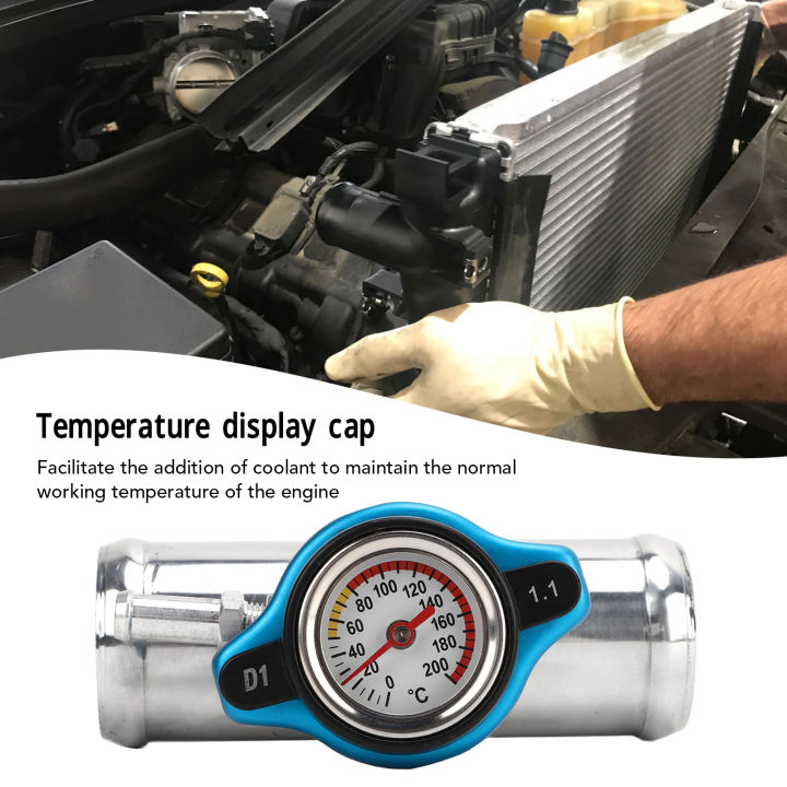 Radiator Inline Filler Neck High Efficiency T6061 Aluminum Coolant Pipe ...