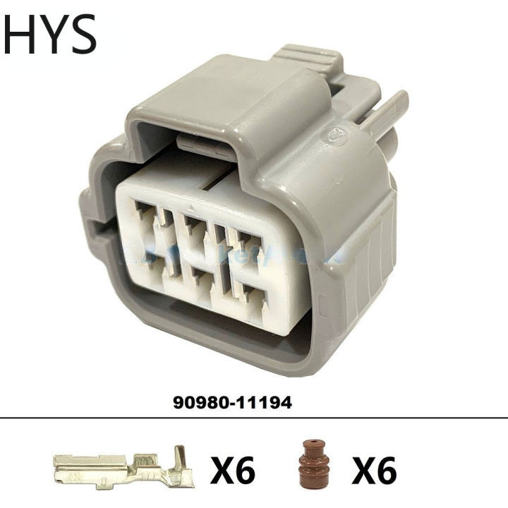 HYS 6 Pin Toyota Hilux Vigo 3.0 Diesel-Common Rail Fuel Pressure Sensor ...