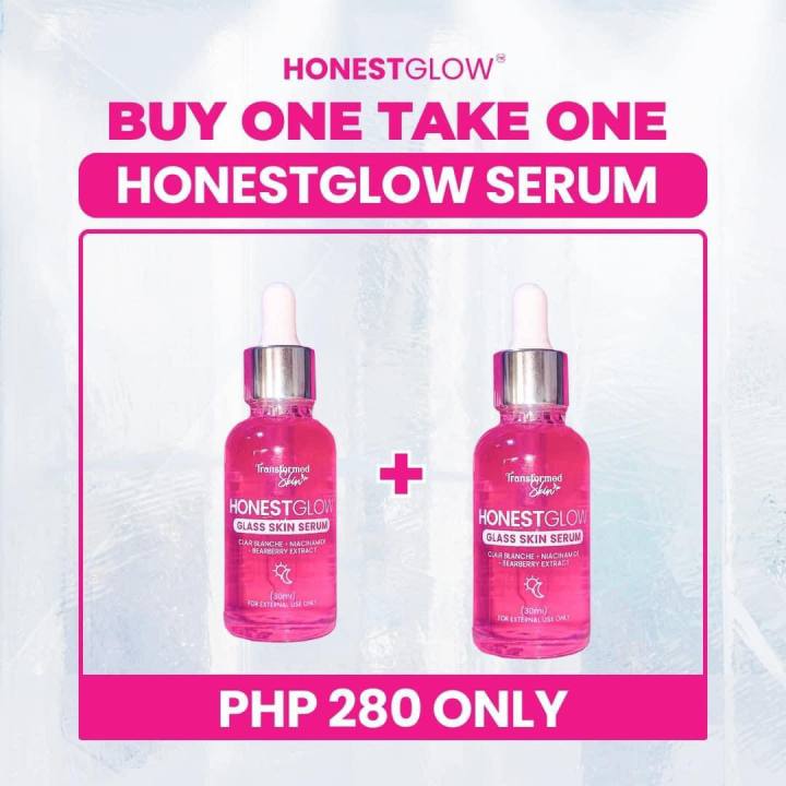 BUY ONE TAKE ONE Honestglow Glass Skin Serum COMES WITH FREEBIES | Lazada PH