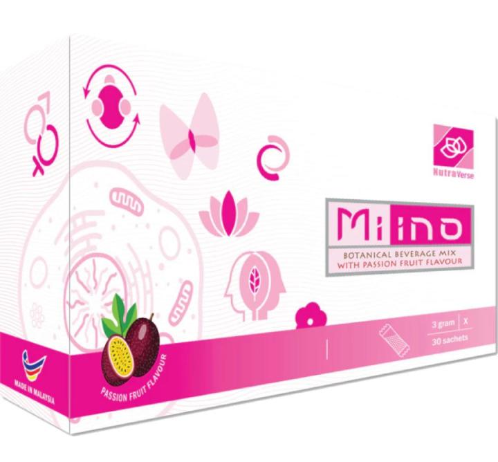 NUTRAVERSE MIINO INOSITOL BOTANICAL BEVERAGE MIX WITH PASSION FRUIT FLAVOUR 30 | Lazada