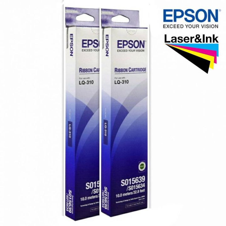 EPSON LQ310 (Original) ตลับผ้าหมึก S015639 | Lazada.co.th