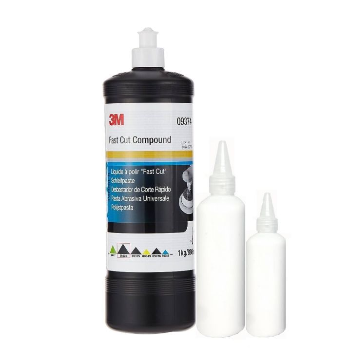 3M น้ำยาขัดสี ชนิดขัดหยาบ ชนิดเร็ว พิเศษ ขนาด 30มล,120 ml (แบ่งจากขวด ...