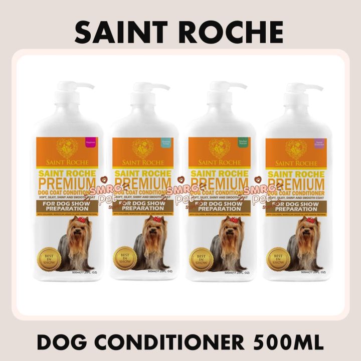 Saint Roche (St. Roche) Premium Organic Dog Coat Conditioner for Pet ...