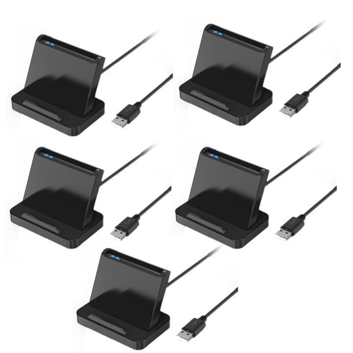 5X Smart Card Reader USB IC ATM Smart Card Reader Universal SIM Card ...