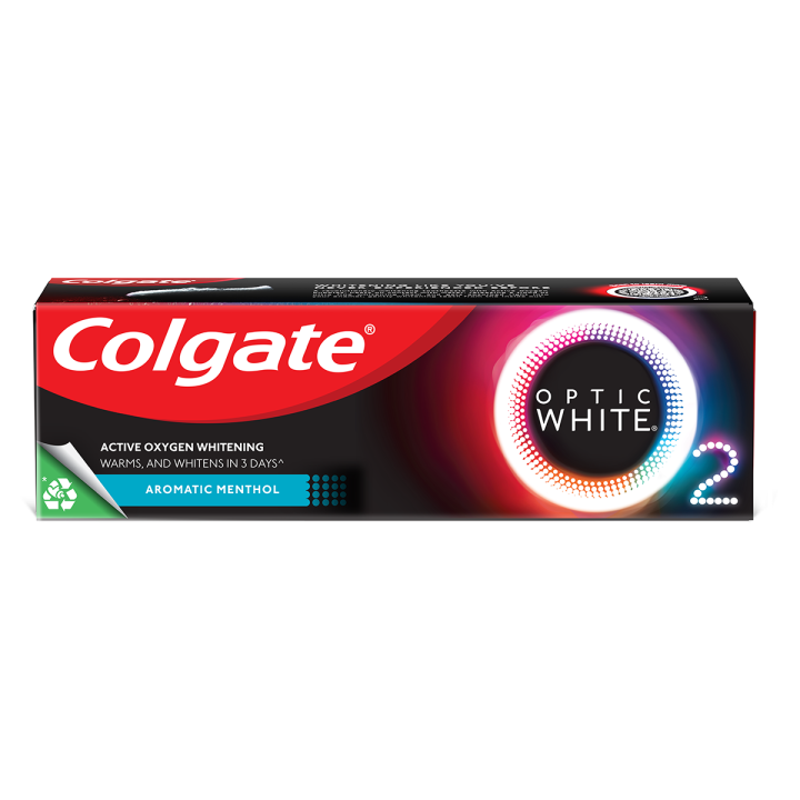 Colgate Optic White O2 Aromatic Menthol Toothpaste 85g | Lazada PH