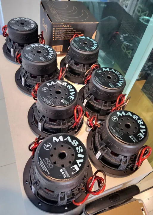 MASSIVE SUMMO64XL 6.5นิ้ว Massive Audio Summo XL Series Subwoofer ...