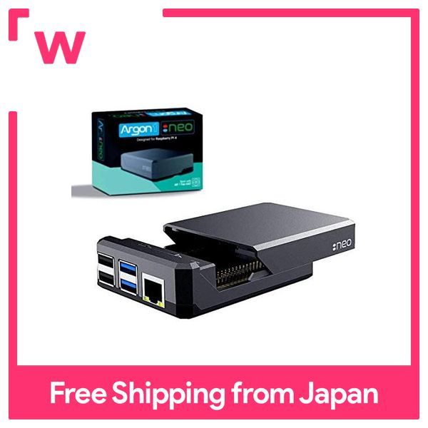 GeeekPi Raspberry Pi 4 Case Argon NEO Black Aluminum Alloy Sliding ... GeeekPi Raspberry Pi 4 Case Argon NEO Black Aluminum Alloy Sliding ...