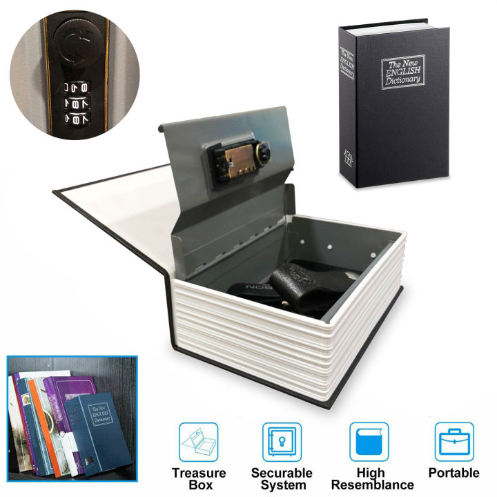 ตู้นิรภัยรูปหนังสือ เชฟนิรภัย Safe Box Safety Box เซฟรูปดิกชันนารีเก็บ ...