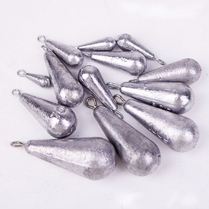 F035 ตะกั่วตกปลา อุปกรณ์ตกปลา ตะกั่วรูปหยดน้ำ 150g/200g/300g สินค้ามี ...