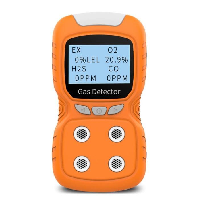 MULTI GAS DETECTOR CO H2S O2 LEL TESTER ANALYZER FOR INDUSTRY OXYGEN ...