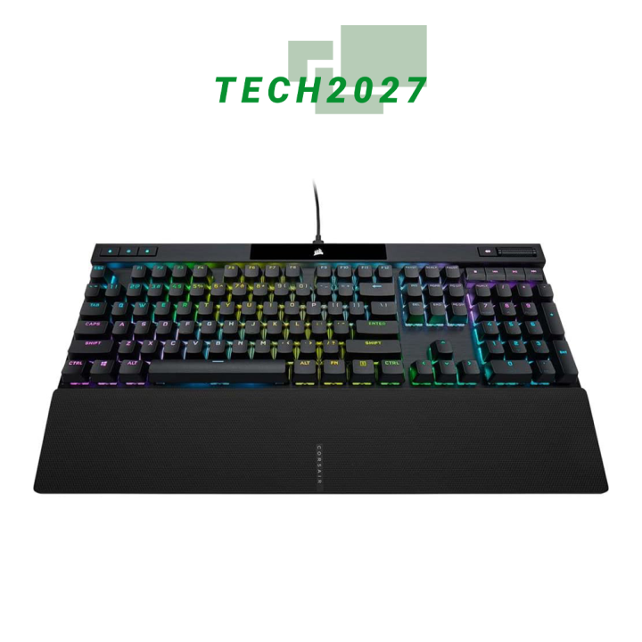 CORSAIR K70 PRO RGB Optical-Mechanical Gaming Keyboard with PBT DOUBLE SHOT PRO Keycaps - CH ...