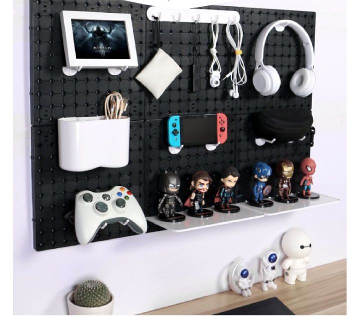 Pegboard Perforated Display Board Wall Display Rack Peg Board Wall ...
