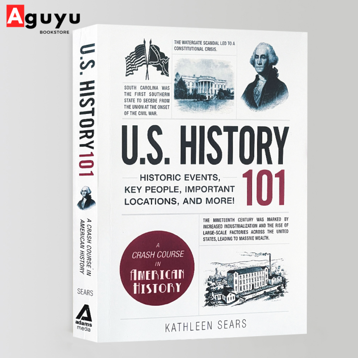 【หนังสือภาษาอังกฤษ】U.S. History 101: Historic Events, Key People ...