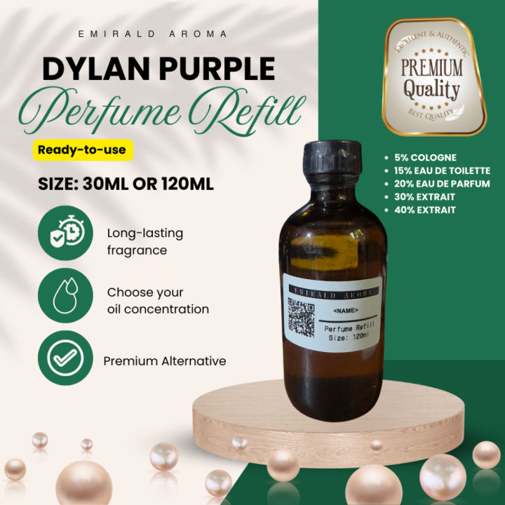 EMIRALD AROMA Dylan Purple PERFUME REFILL: Lasting Dupe Fragrance 30ml ...