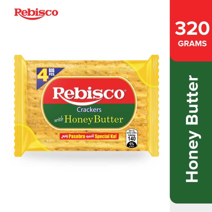 Rebisco Crackers Honey Butter 32G x 10pcs | Lazada PH