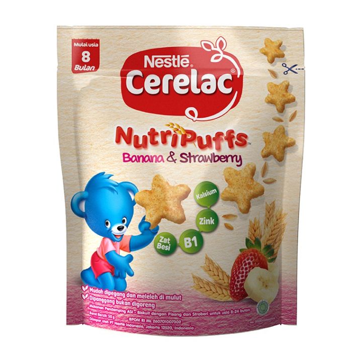 Nestle Cerelac Nutri Puff Banana 50 Gram | Lazada Indonesia