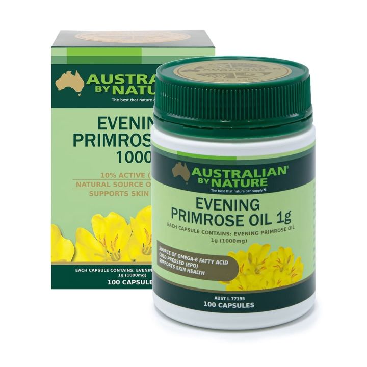 Australian by Nature-Evening Primrose Oil 1000 100 Capsules | Lazada.co.th