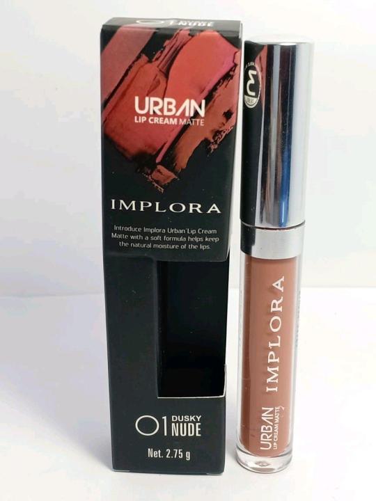 1 BOX (12 PCS) Implora Lip Cream Matte | Lazada Indonesia