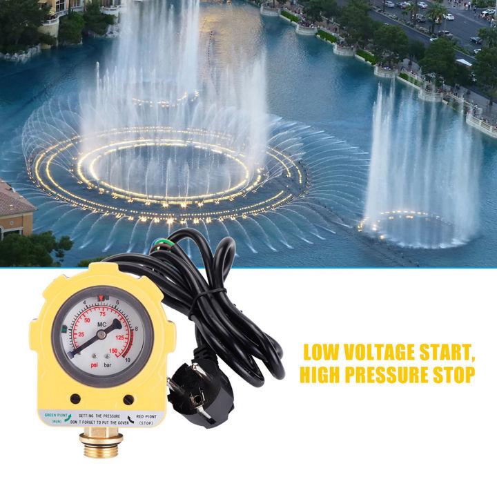 Pressure control switch EU plug Water Pump Pressure Switch for ...
