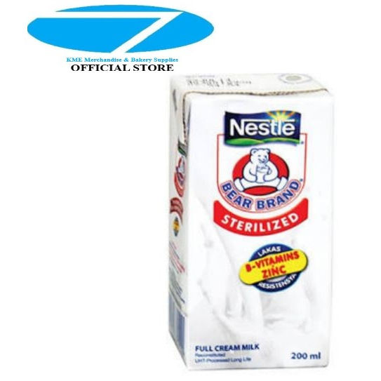 Nestle Bear Brand Sterilized Milk (200ml) | Lazada PH