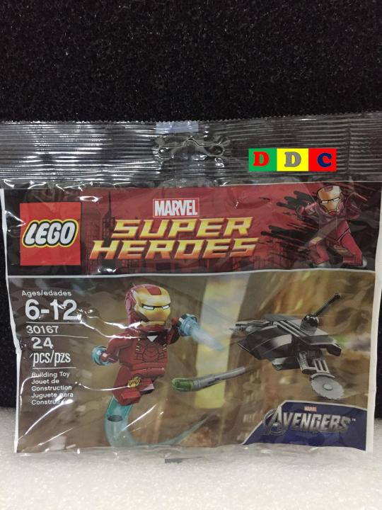LEGO MARVELSUPER HEROES 30167 IRON-MAN VS FIGHTING DRONE POLYBAG | Lazada PH