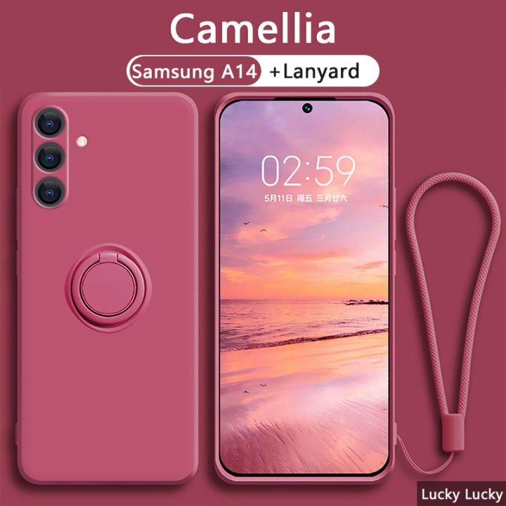 Samsung Galaxy A55 A35 A14 A34 A54 A15 A25 5G A13 5G A04E Casing Liquid Silicone Shock Proof ...