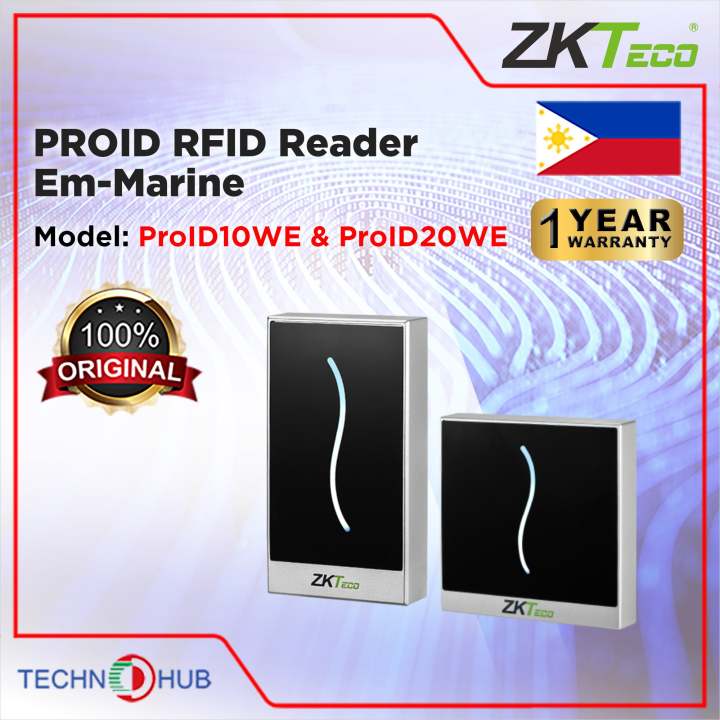 ZKTECO PROID RFID Reader Em-Marine | Lazada PH