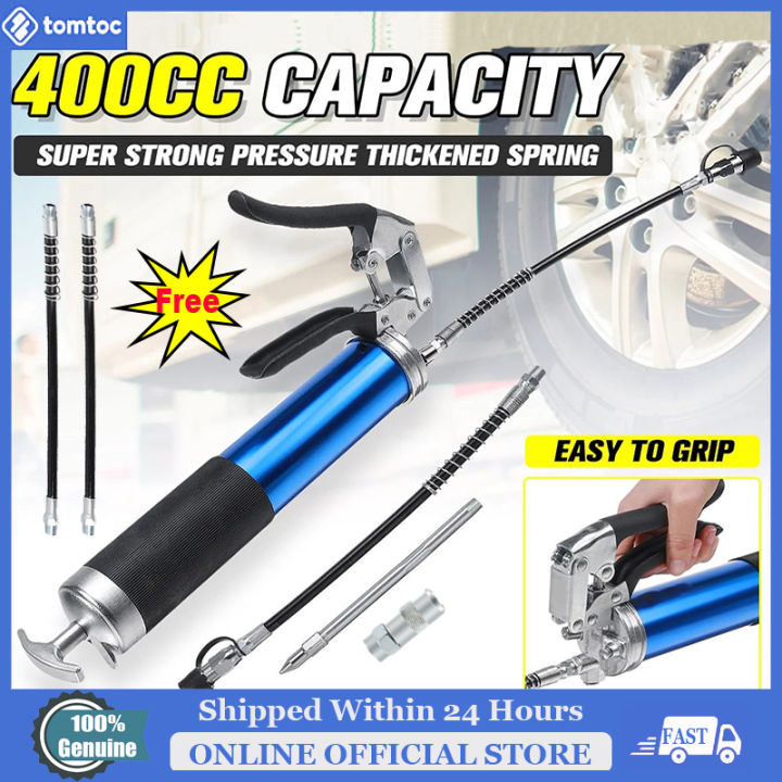 Industrial quality Grease Gun Pump Heavy Duty 8000PSI Quick Connect ...