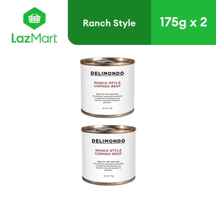 Delimondo Ranch Style Corned Beef 175g - Pack of 2 | Lazada PH