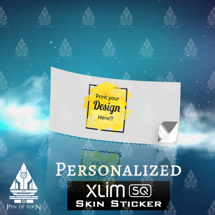 Personalized Xlim SQ Skin Sticker (FIT FOR XLIM SQ ONLY) | Lazada PH