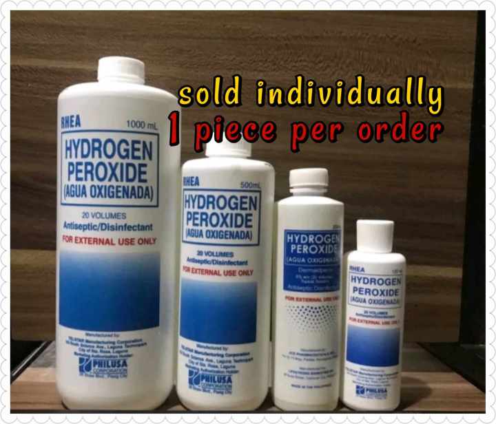 RHEA Hydrogen Peroxide 20 Volumes * SOLD INDIVIDUALLY * 1 Bottle Per ...