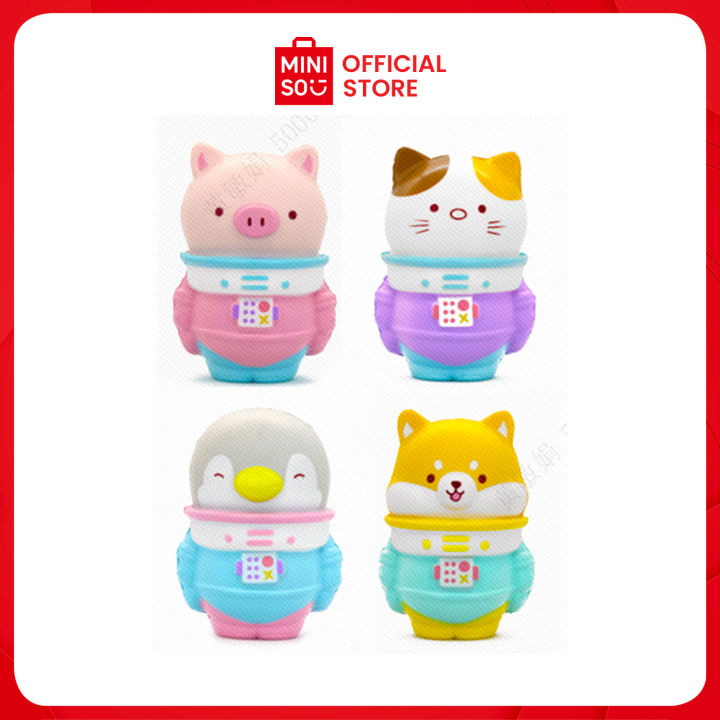 MINISO Mini Family Outer Space Stress Relief Toy (4 Assorted) | Lazada PH