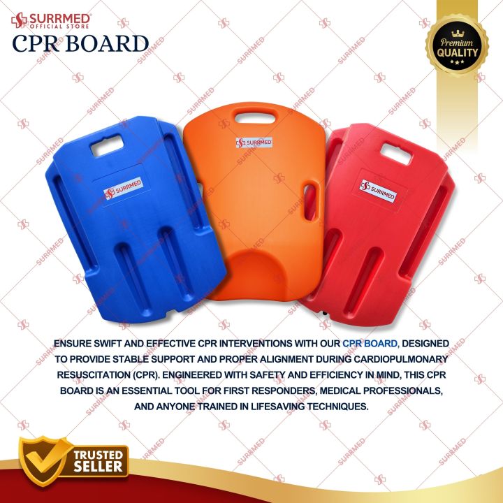 SURRMED CPR BOARD FOR LIFESAVING EMERGENCIES | Lazada PH