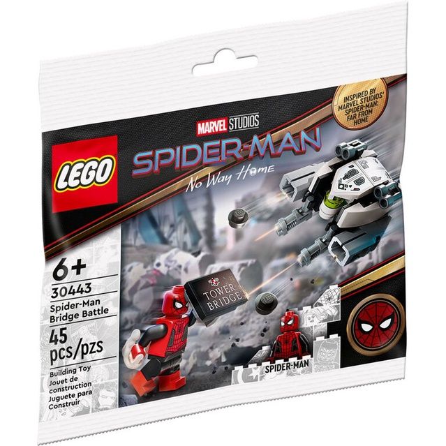 LEGO® Marvel Spider-Man Bridge Battle Polybag 30443 | Lazada.co.th