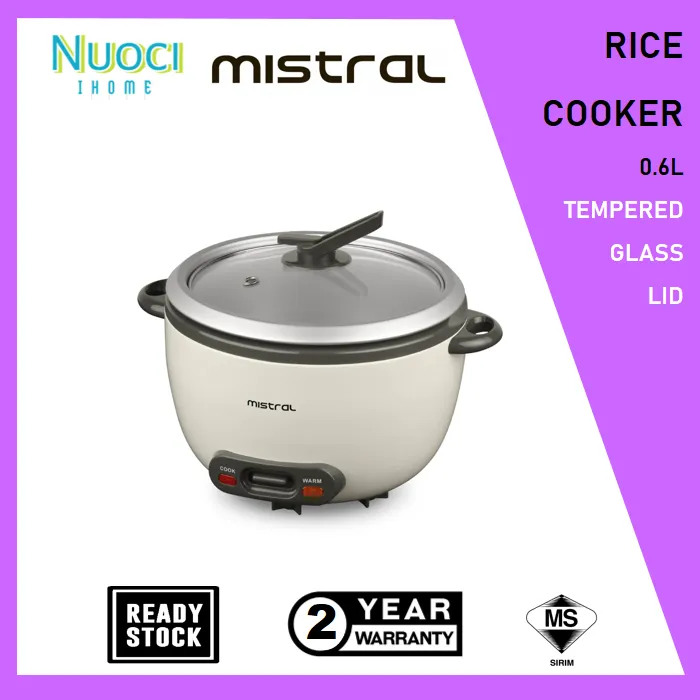 Mistral Rice Cooker 0.6L MRC06D | Lazada
