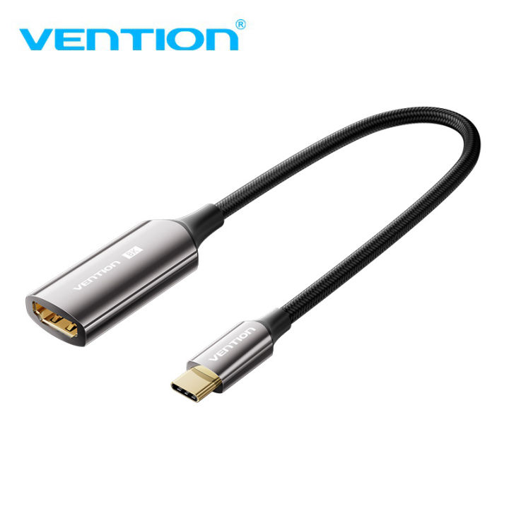 Vention Cotton Braided USB-C to HDMI 4K 8K Converter Zinc Alloy Type - CRE/CRD | Lazada PH