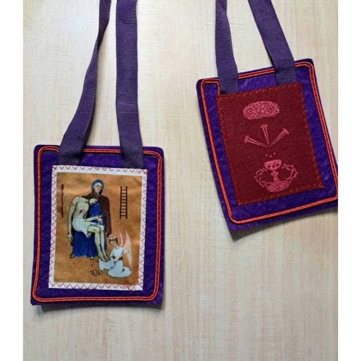 Purple Scapular of Blessing and Protection | Lazada PH