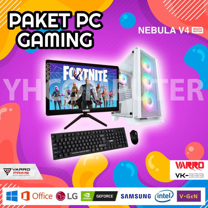 pc rakitan gaming i7 - pc gaming i7 - pc fullset led 19 inc | Lazada ...