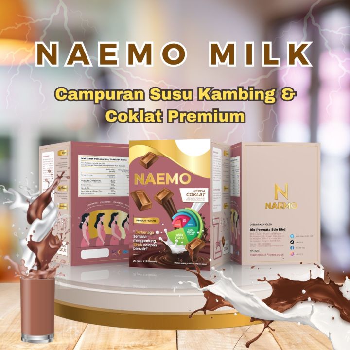 NAEMO MILK SUSU IBU MENGANDUNG BERPANTANG IKHTIAR HAMIL | Lazada